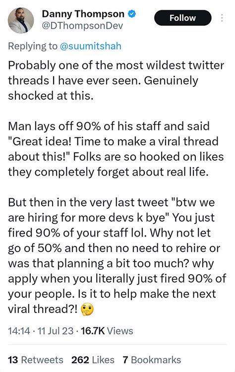 Tone-Deaf CEO Says He Fired 90% Of Staff Because Of New AI, Gets Slammed Online | Bored Panda