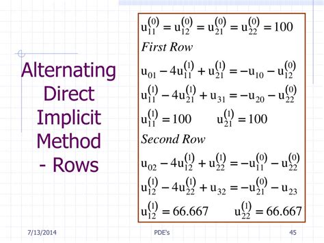 Ppt Partial Differential Equations Powerpoint Presentation Free