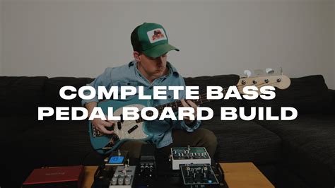 Bass Pedalboard Walkthrough And Demo YouTube
