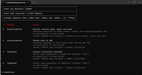 Days Of Postman For Testers Day Test Failures In Newman Help Postman Community