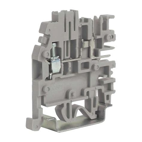 Din Rail Pluggable Terminal Blocks With 1 Screw Clamp Connection To 2 Pins Accepts 5 08mm