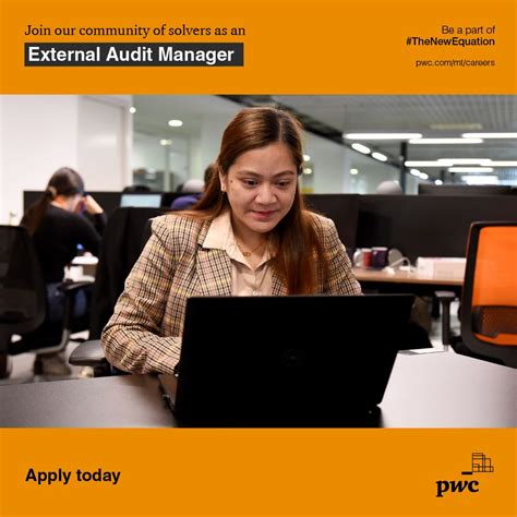 Pwc Malta On Linkedin A Career In External Audit With Pwc Will Allow