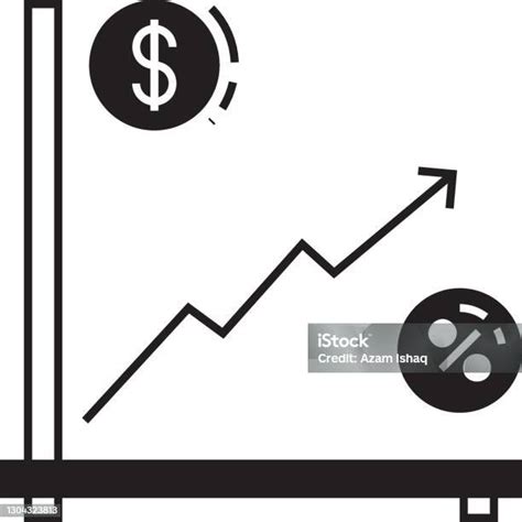 세금 소득 비율 그래프 개념 벡터 글리프 아이콘 디자인 화이트 배경에 필수 금융 요금 및 과세 기호 레비 기호 감소에 대한 스톡 벡터 아트 및 기타 이미지 Istock