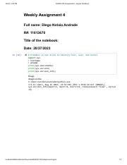 Exploring NumPy Arrays And User Defined Modules In Python Course Hero