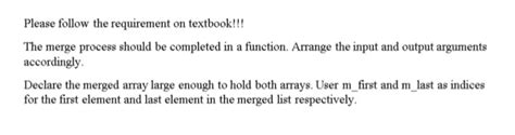 solved 11 write a function that will merge the contents of