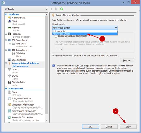 How To Add An XP Mode Virtual Machine To Windows Or Using Hyper V