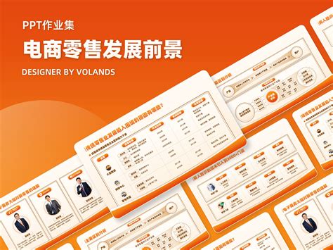 PPT作业集 非商用电商新零售发展前景调研报告 Volands 站酷ZCOOL