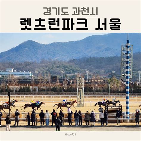 과천 경마장 렛츠런파크 서울 놀라운지와 포니랜드 다녀왔어요 네이버 블로그