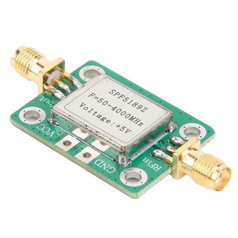 Domqga RF Amplifier Module Low Noise Amplifier Board SPF5189 0 6dB RF Amplifier Module 0 1