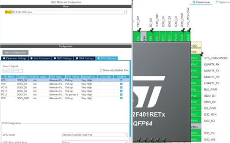stm32f401re failed to mound sdcard stmicroelectronics community