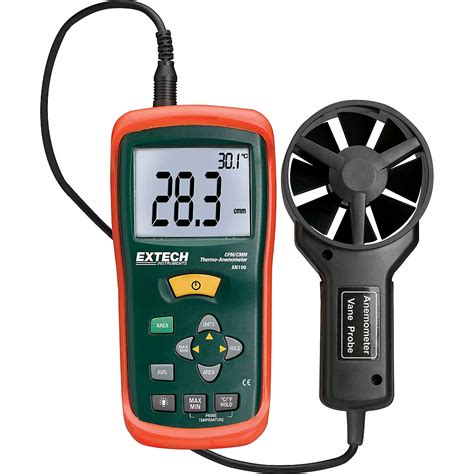 Extech Instruments Cfm Cmm Mini Thermo Anemometer The Home Depot Canada