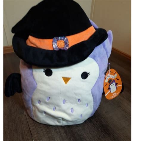 Squishmallows Other 2 Squishmallow Holly Owl Witch Treat Pail