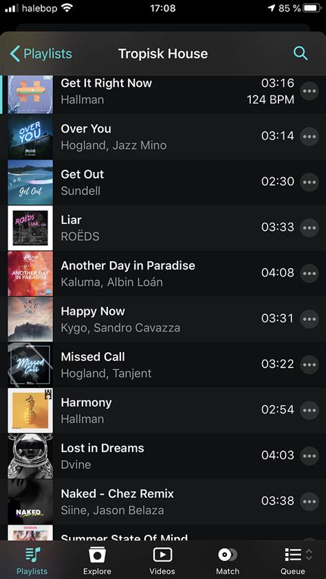 Auto Bpm Detection In Playlists On Tidal Suggestions Algoriddim