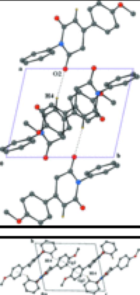 Molecular Structure With Displacement Ellipsoids Drawn At The 50 Download Scientific Diagram