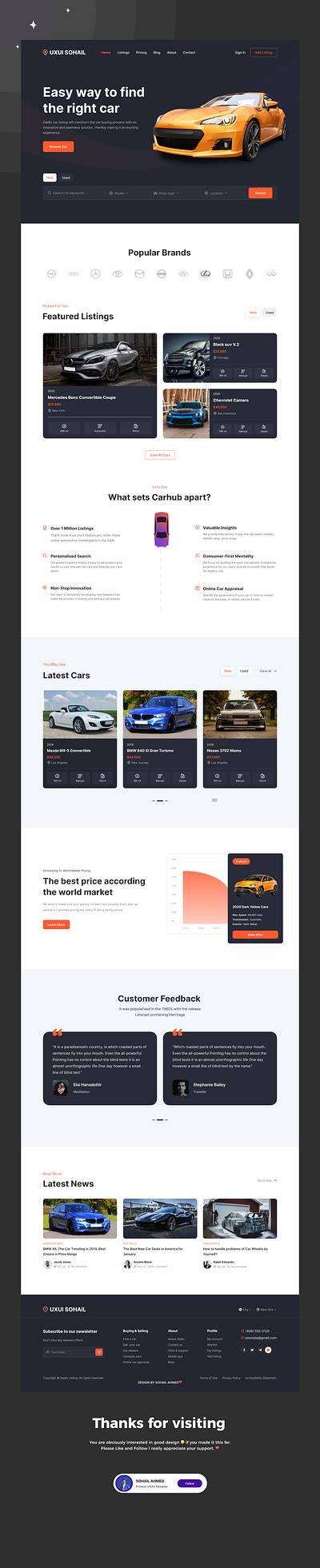Vehiclesales Designs Themes Templates And Downloadable Graphic Elements On Dribbble