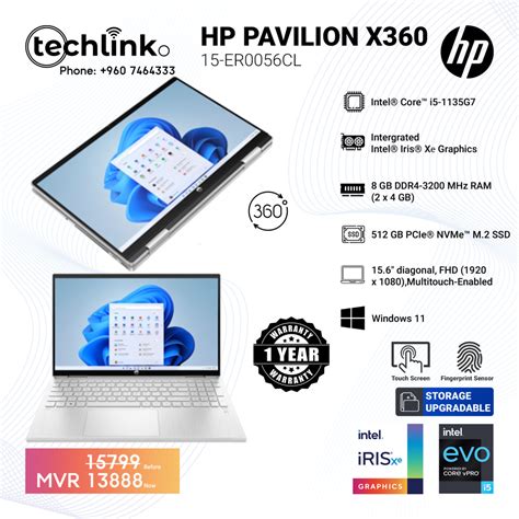 Hp Pavilion X Laptop Touch Laptop I Th Gen Gb Ram Gb Ssd Ibay