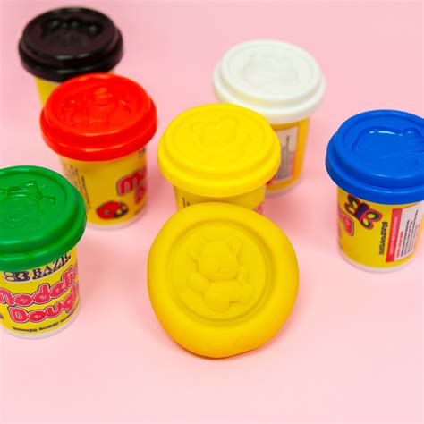 2 Oz Multi Color Modeling Dough 6 Pack Crown Office Supplies