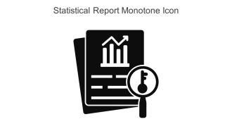 Statistical Report Monotone Icon In Powerpoint Pptx Png And Editable Eps Format PPT Template