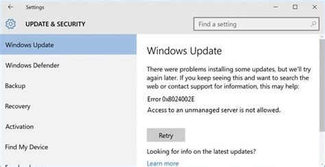 how to fix windows update error 0x8024002e solved windows bulletin
