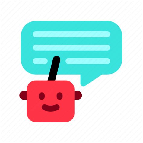 Bot Text Chatbot Chat Assistant Ai Operator Icon Download On