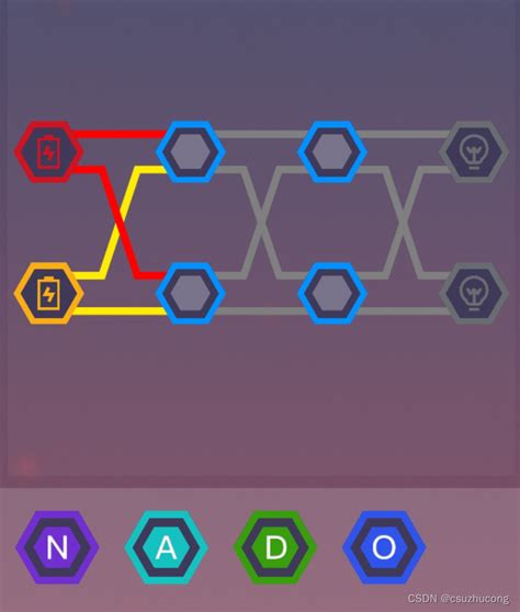 puzzle（0722）逻辑电路、蜂巢迷阵 逻辑电路游戏 csdn博客