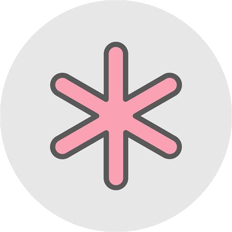 Asterisk Vector Icon Design 20959098 Vector Art At Vecteezy
