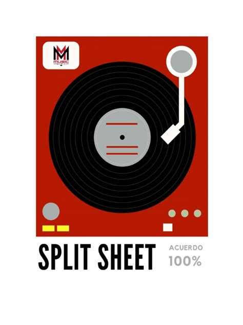 Split Sheet Pdf