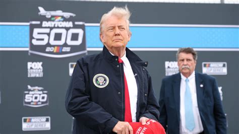Trump Takes Lap Around Daytona 500 Track In Motorcade