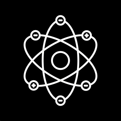 Atom Structure Vector Icon 16223330 Vector Art At Vecteezy