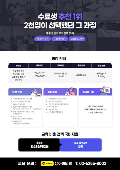 프로젝트 중심 빅데이터 융합 머신러닝 전문가 양성과정 45기 요즘것들