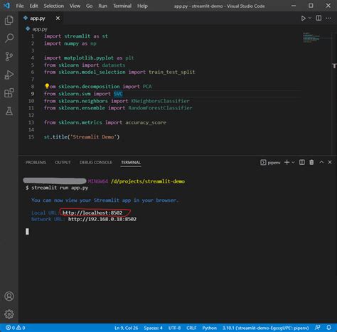 create an interactive web app for data science in 10 minutes with