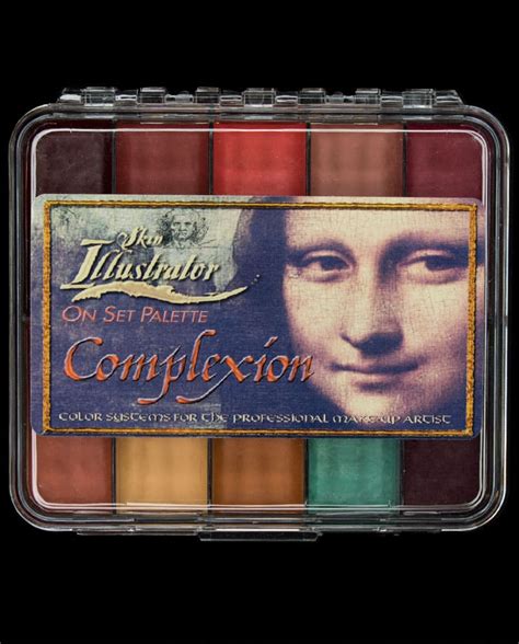 Complexion Palette Skin Illustrator