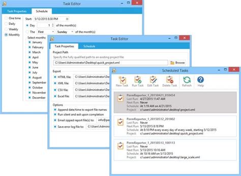 Permissions Reporter Scheduler