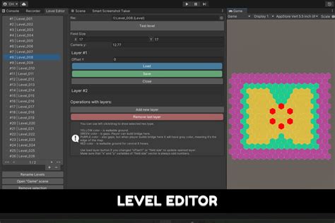 Hexagon Fall Template Editor