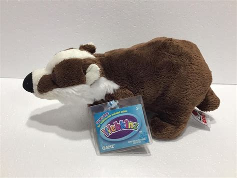 Webkinz Badger New With Unused Secret Code Miracles T Gallery 12