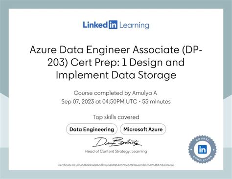 Amulya A On Linkedin Certificate Of Completion