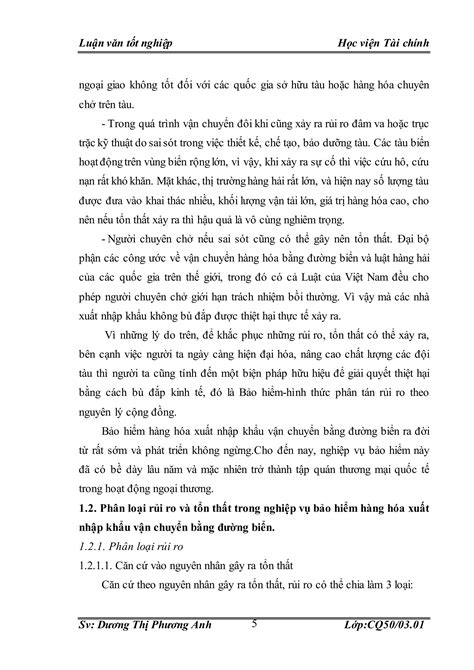 Kinh Doanh B O Hi M H Ng H A Xu T Nh P Kh U V N Chuy N B Ng Ng Bi N Docx