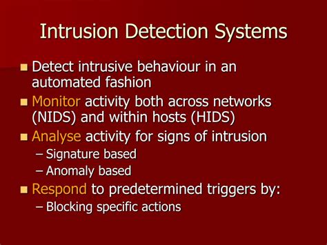 Ppt Intrusion Detection Powerpoint Presentation Free Download Id4046307