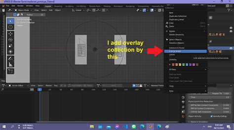 Correct Way To Add Overlay Collection From Other Scene Game Engine