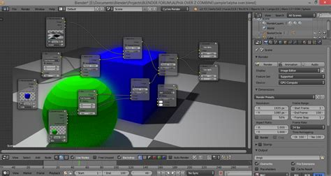 Node Editor Cannot Blur Objects With Z Combine Blender Stack Exchange