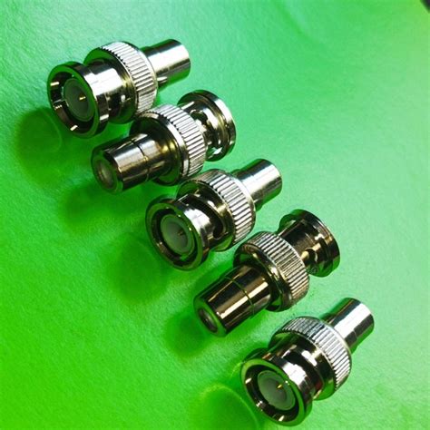 Переходник Bnc штекер гнездо Rca тюльпан 5 штук для видеооборудования купить онлайн на Rozetka