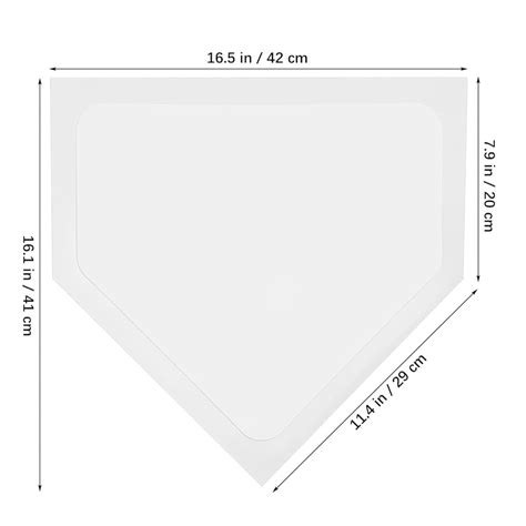 Baseball Home Plate Dimensions