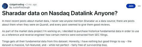Nasdaq Data Link Review An Extensive Look Analyzing Alpha