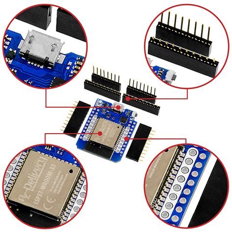 d1 mini nodemcu esp32 esp wroom 32 wlan wifi bluetooth iot development