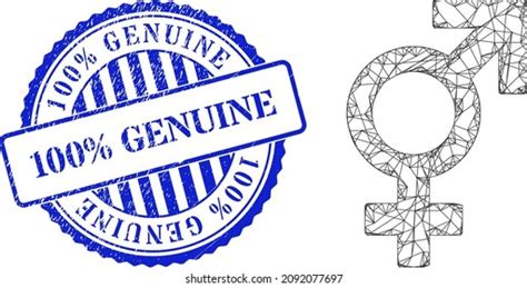 Vector Net Mesh Sex Symbol Frame Stock Vector Royalty Free 2092077697