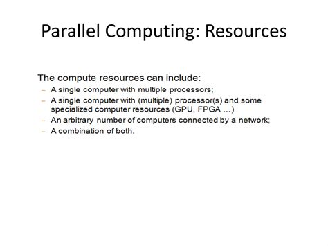 Parallel Computing PPT