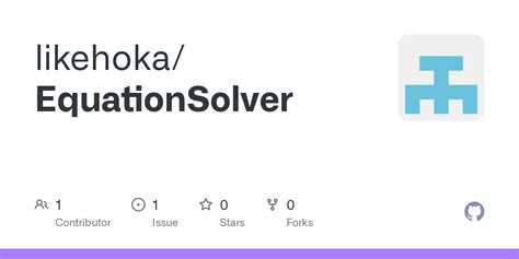 GitHub Likehoka EquationSolver