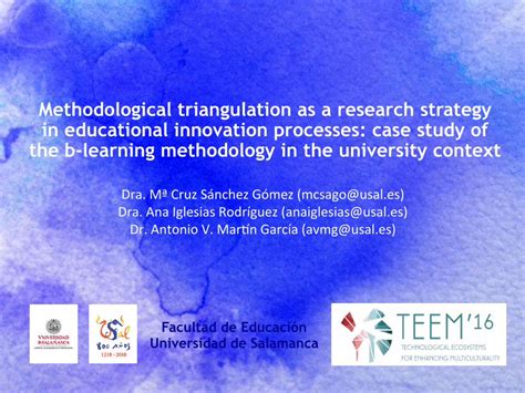 Pdf Methodological Triangulation As A Research Strategy In Educational Innovation Processes
