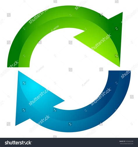 Circular Arrow Circle Arrow Icon Rotation Stock Illustration 525666208 Shutterstock