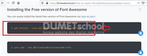 Cara Menginstall Package Pada Laravel Menggunakan NPM Kursus Web Programming